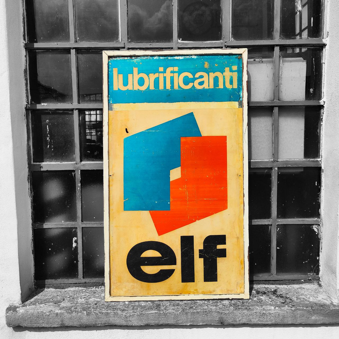Sign - Elf Lubricants | 1960s – VintageWorldMilano
